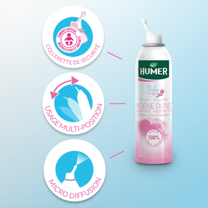Humer Hygiène du nez – spray nasal : Nos conseils