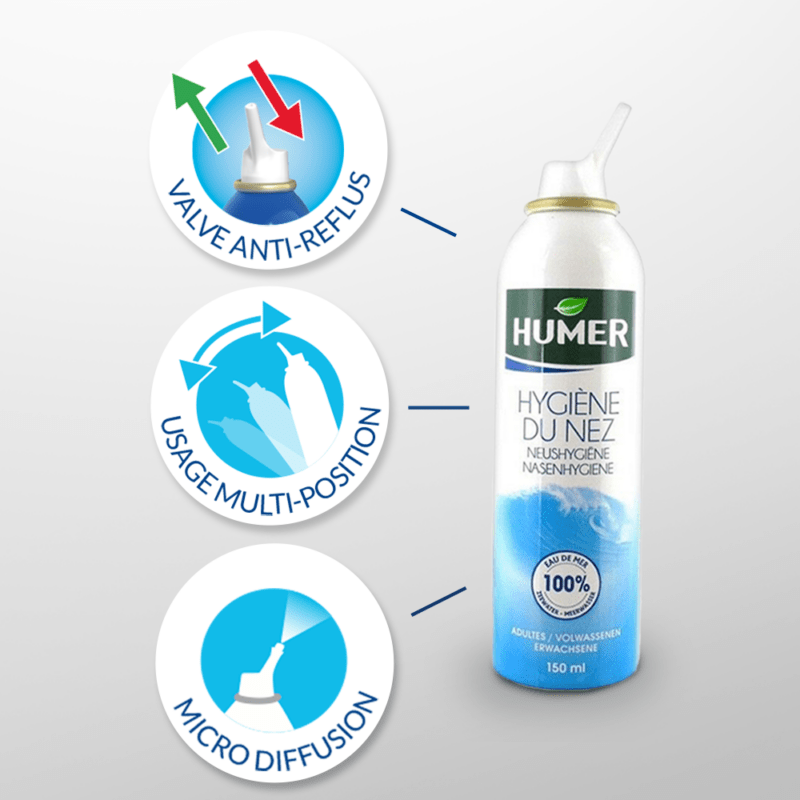 Humer Hygiène du nez – spray nasal : Nos conseils