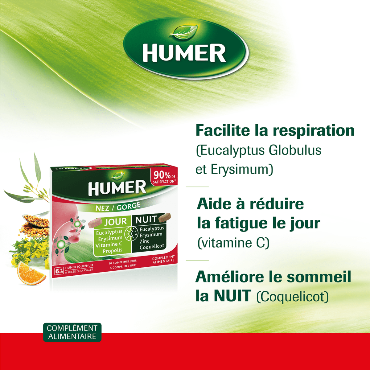 Humer Jour Nuit : aide à réduire la fatigue et favorise le sommeil